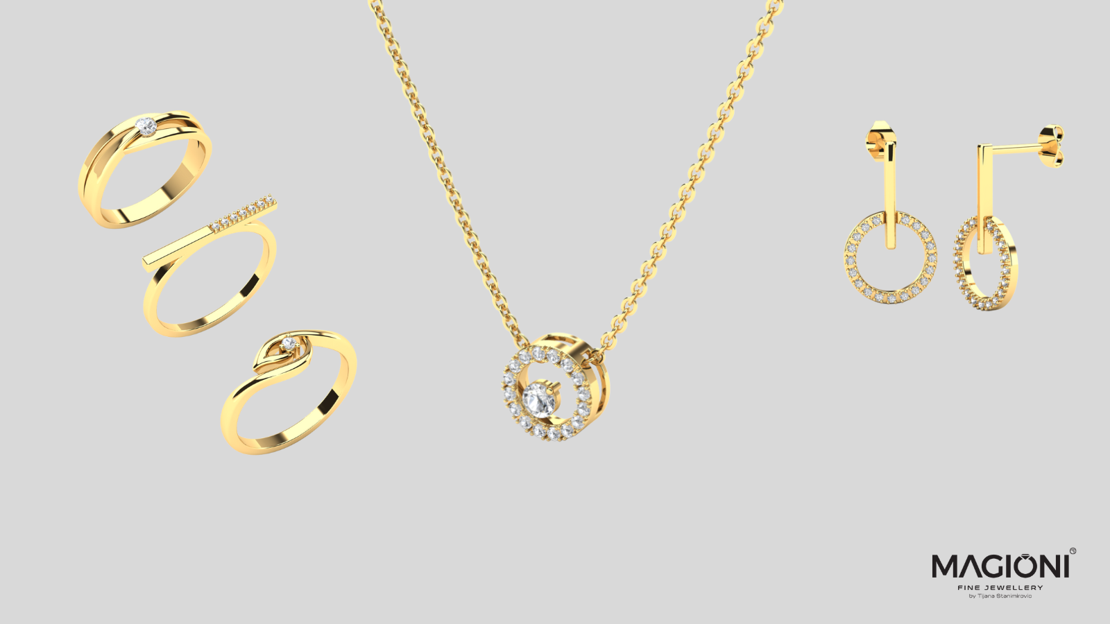 Magioni Fine Jewellery: Luksuzan nakit od zlata sa dijamantima - Magioni